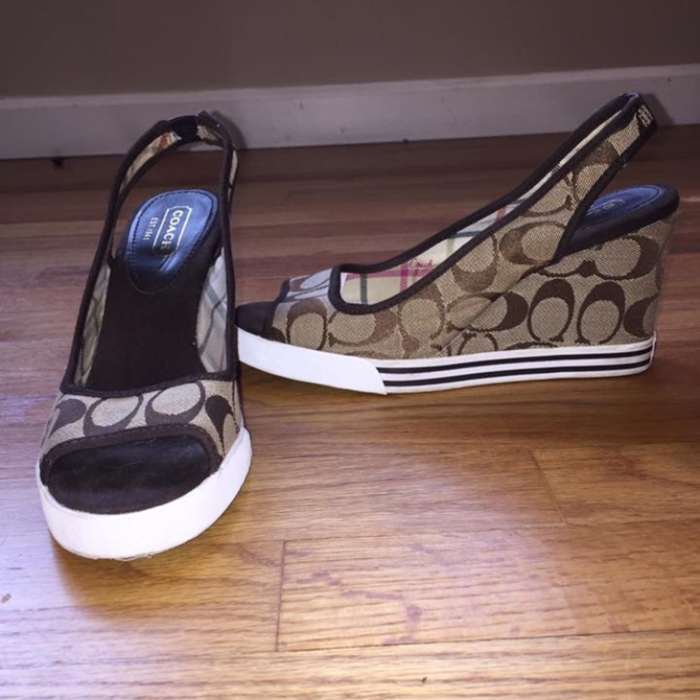 Coach Sling Back Shoes - Gem